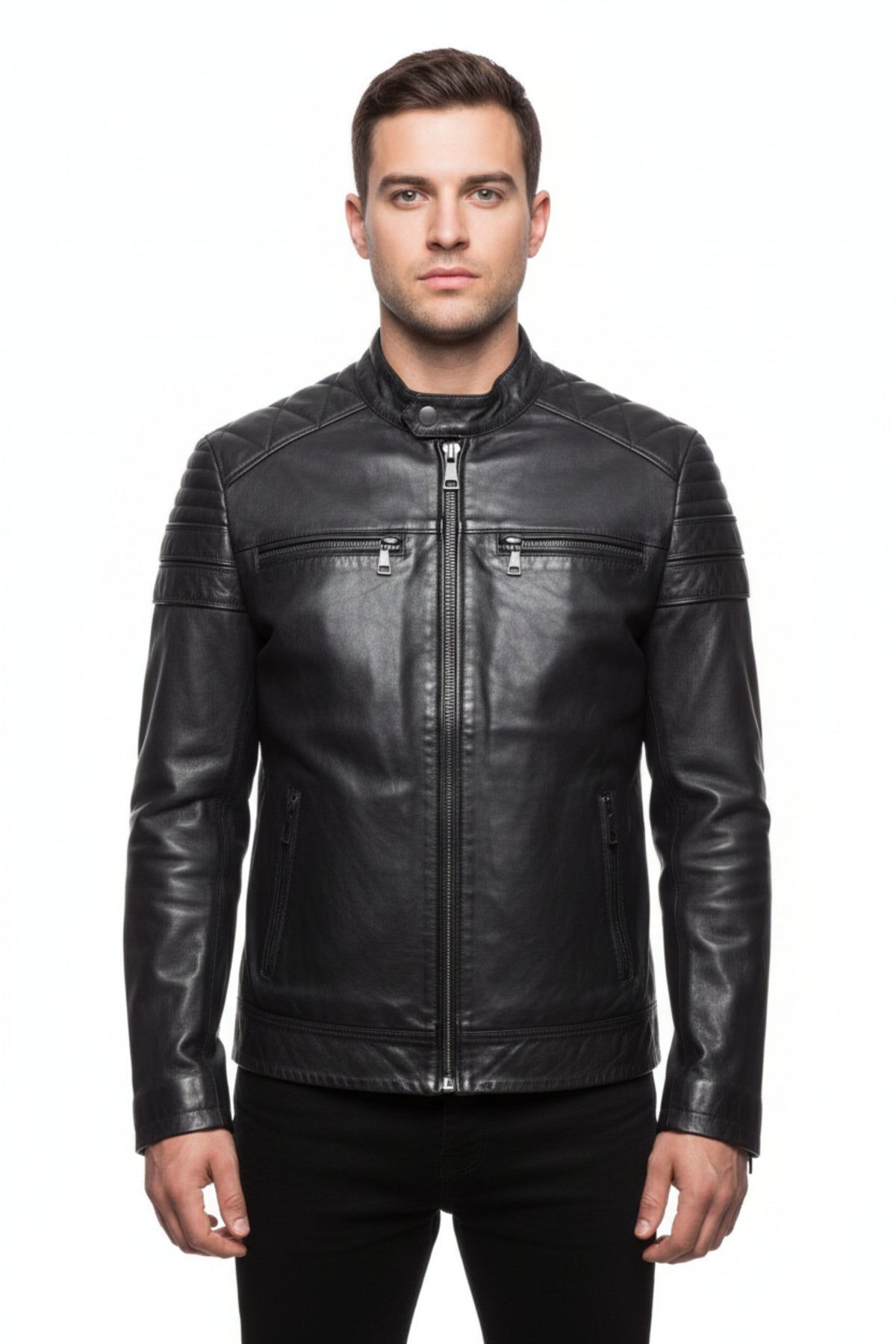 Vanguard MotoCraft Leather Jacket – VISMRUT